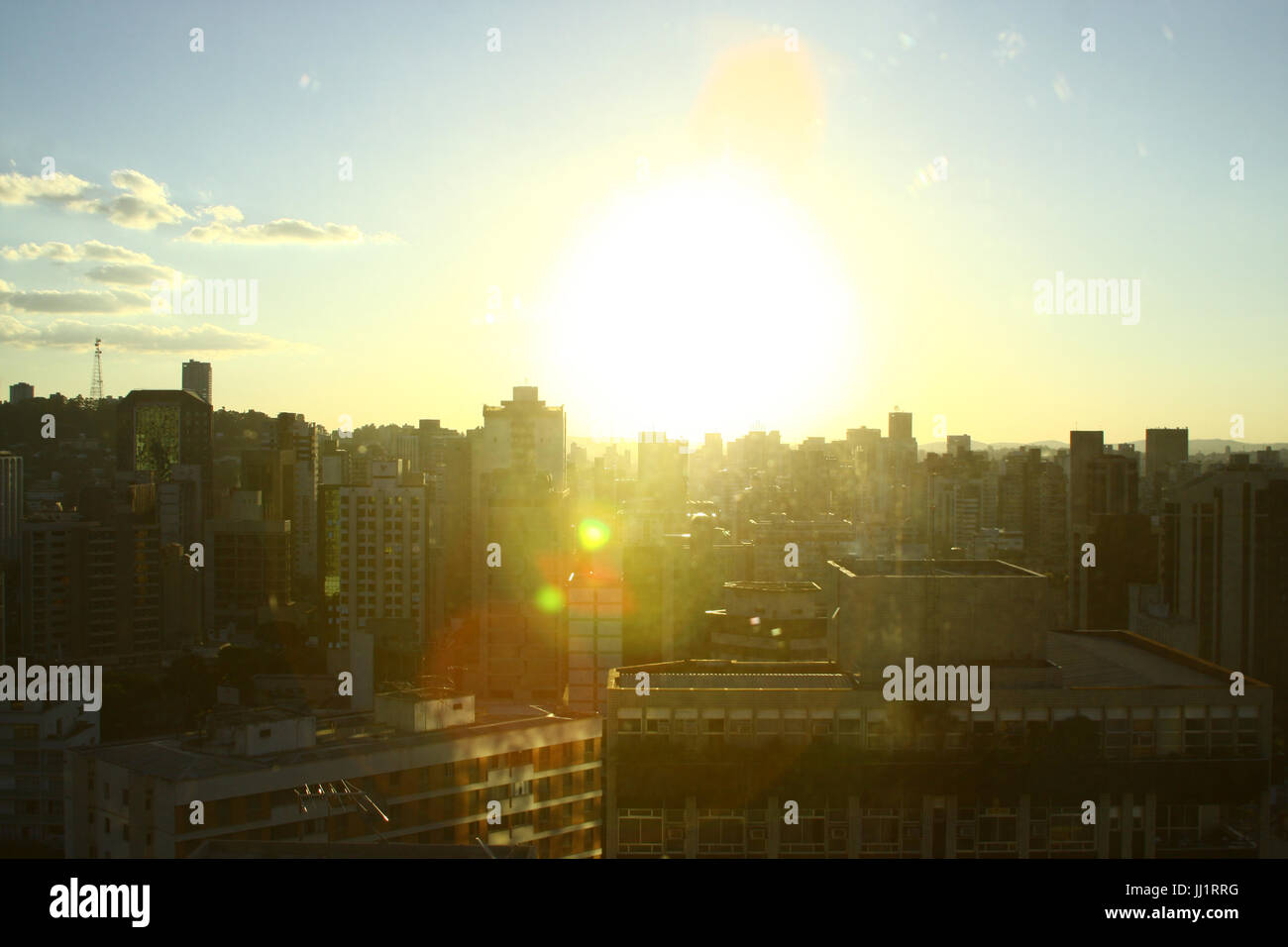 Sunset, Building, São Paulo, Brazil Stock Photo - Alamy