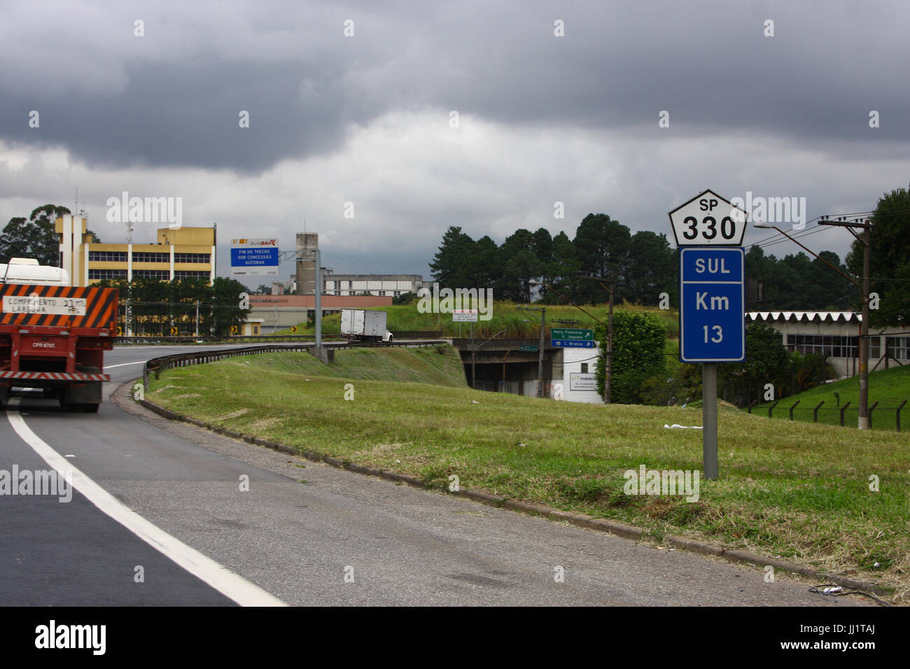 Highway, São Paulo, Brazil Stock Photo - Alamy