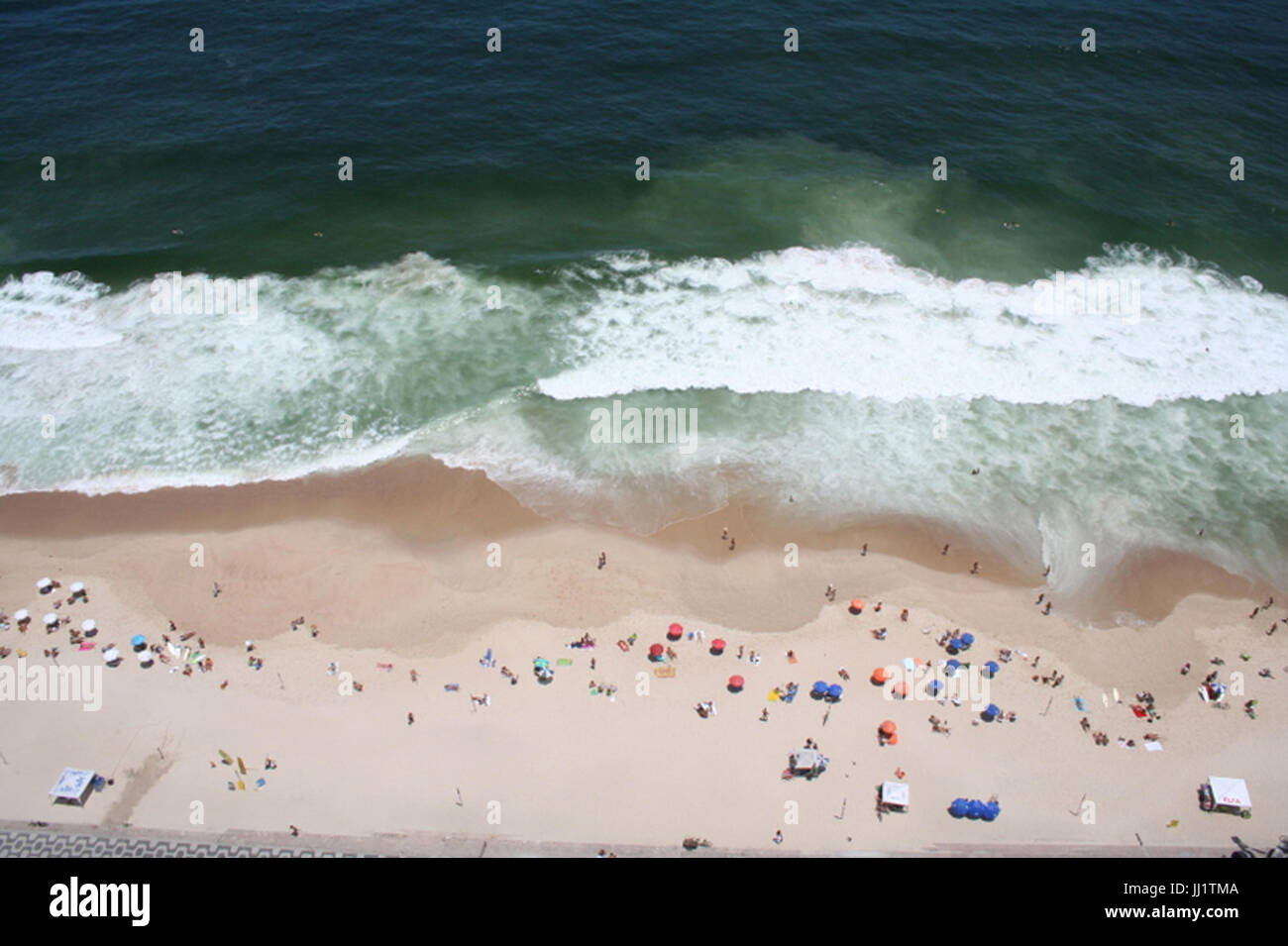 Beach, Leblon, Rio de Janeiro, Brazil Stock Photo - Alamy