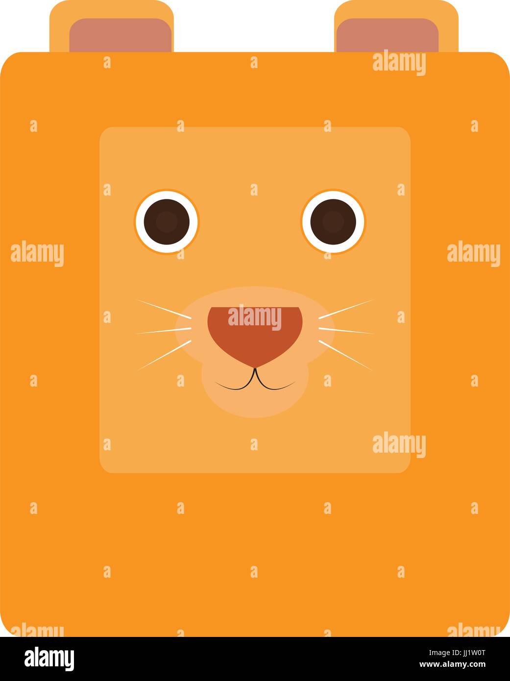 White lion square Stock Vector Images - Alamy