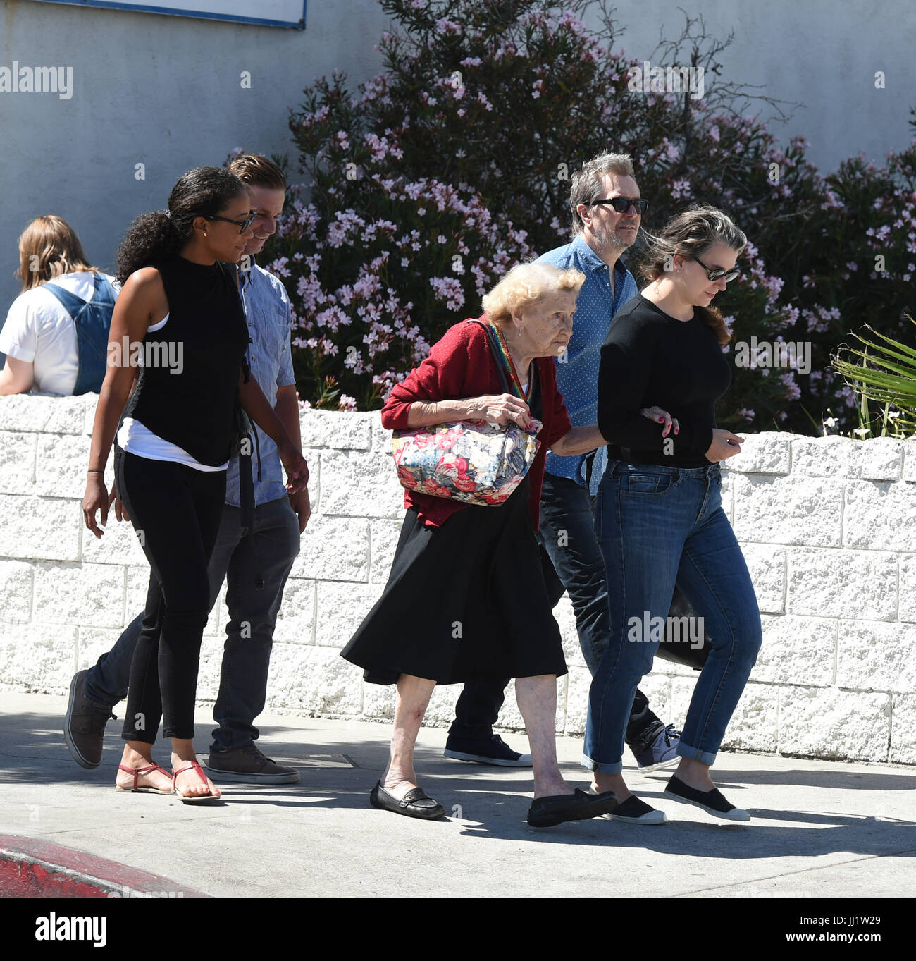 Gary Oldman has lunch with his family Featuring: Gary Oldman, family ...