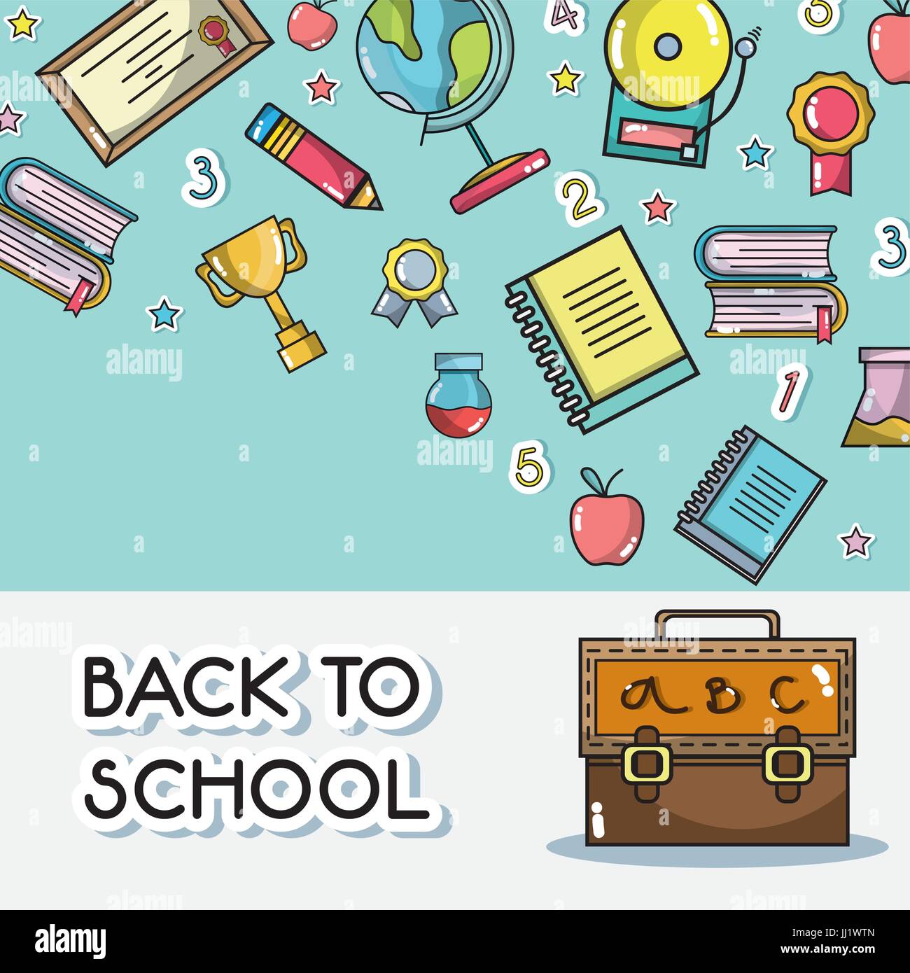 Back to school schools Stock Vector Images - Alamy