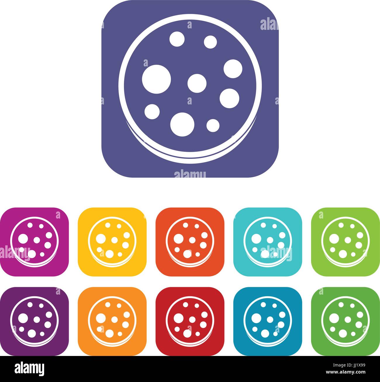 Salami slicing Stock Vector Images - Alamy