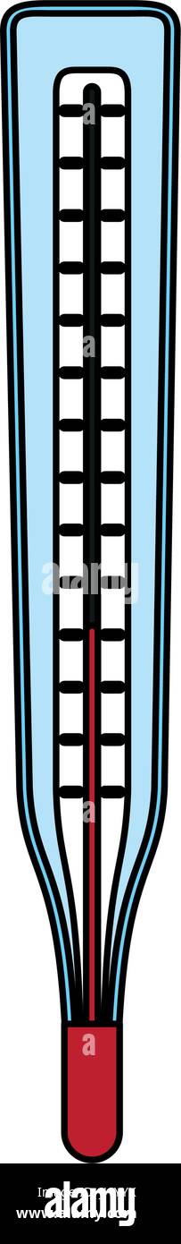 Lab thermometer Stock Vector Images - Alamy