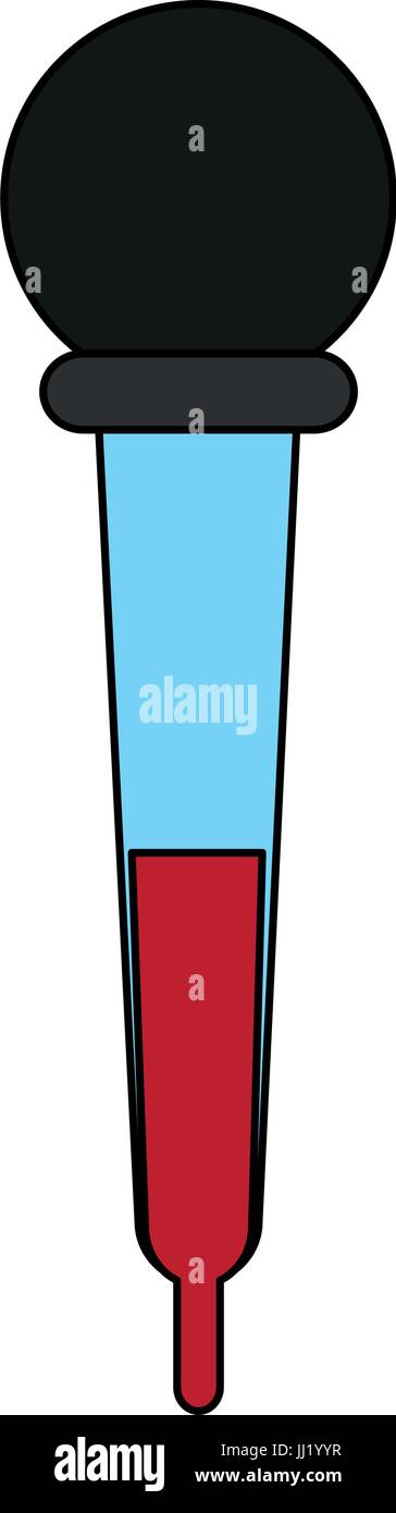 Test blood dropper icon Stock Vector Images - Alamy