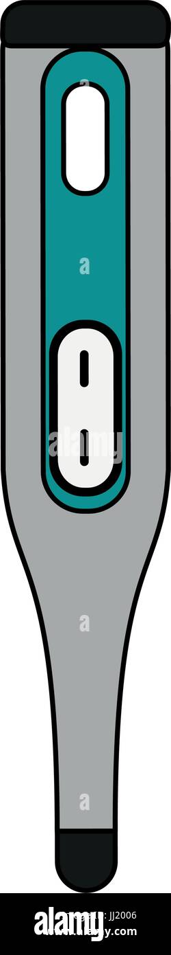 Fever thermometer digital mercury Stock Vector Images - Alamy