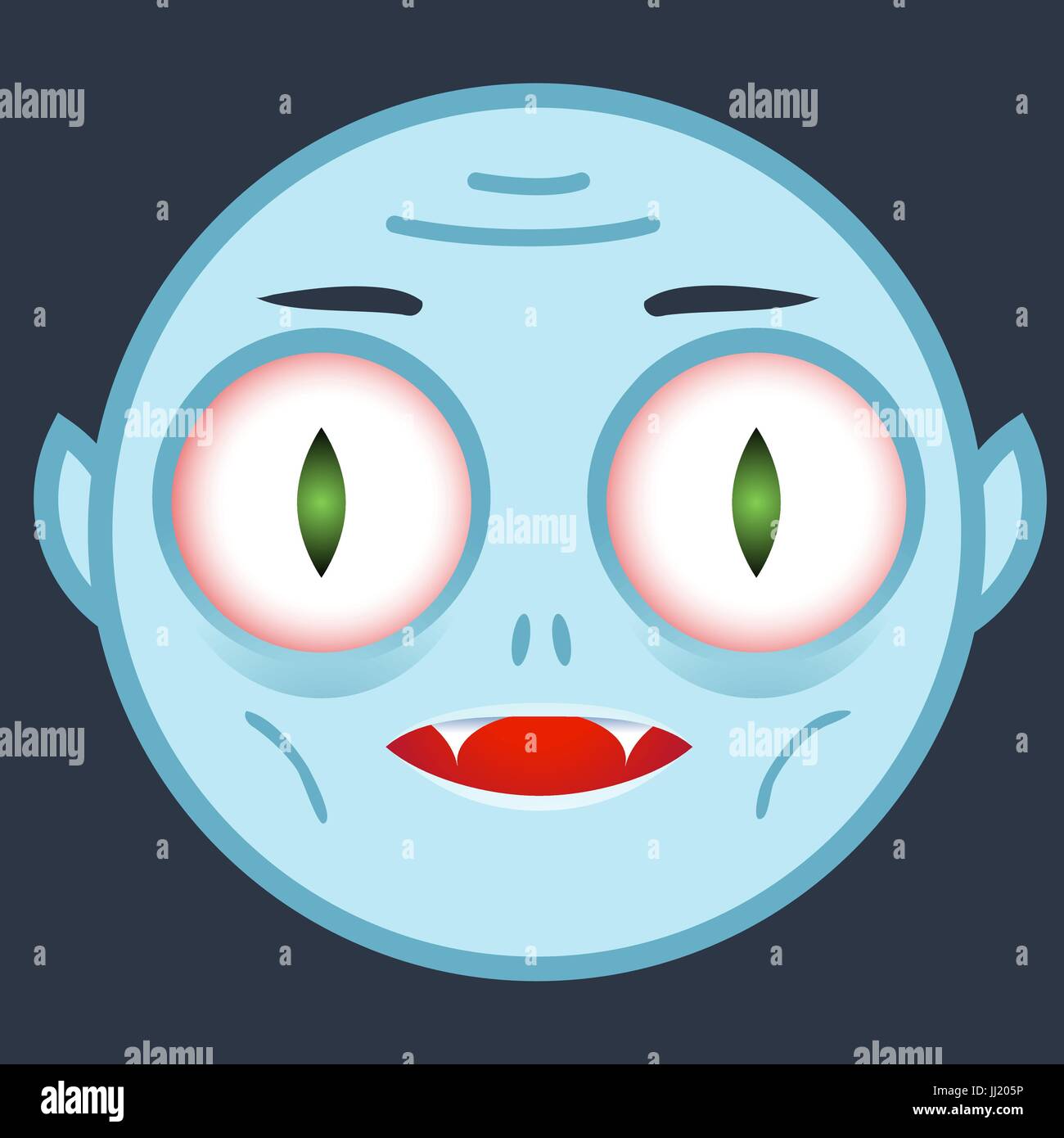 Vampire line icon concept Stock Vector Images - Alamy