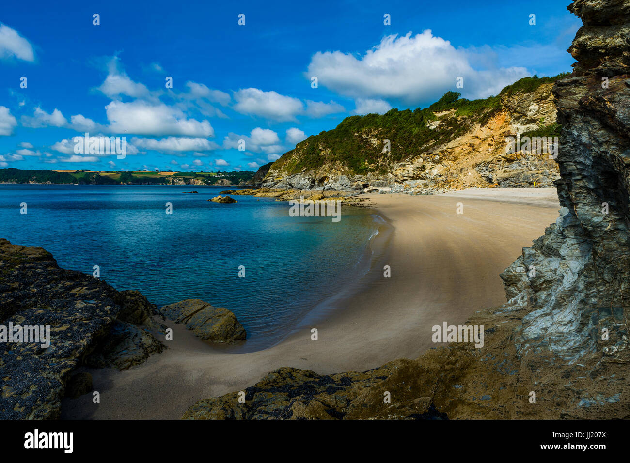 Carlyon Bay is a beach that formed from centuries of heavy Cornish ...