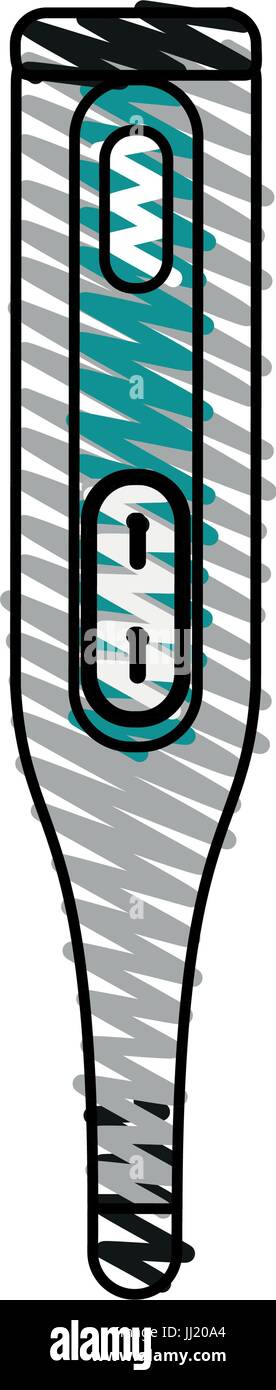 Fever thermometer digital mercury Stock Vector Images - Alamy