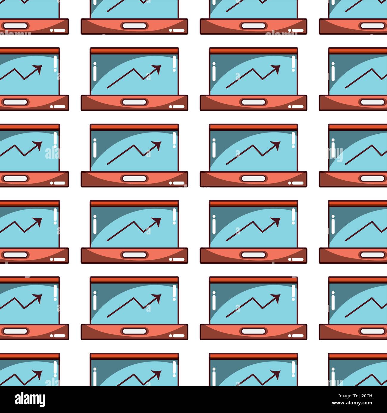 technology laptop to business information background Stock Vector Image ...