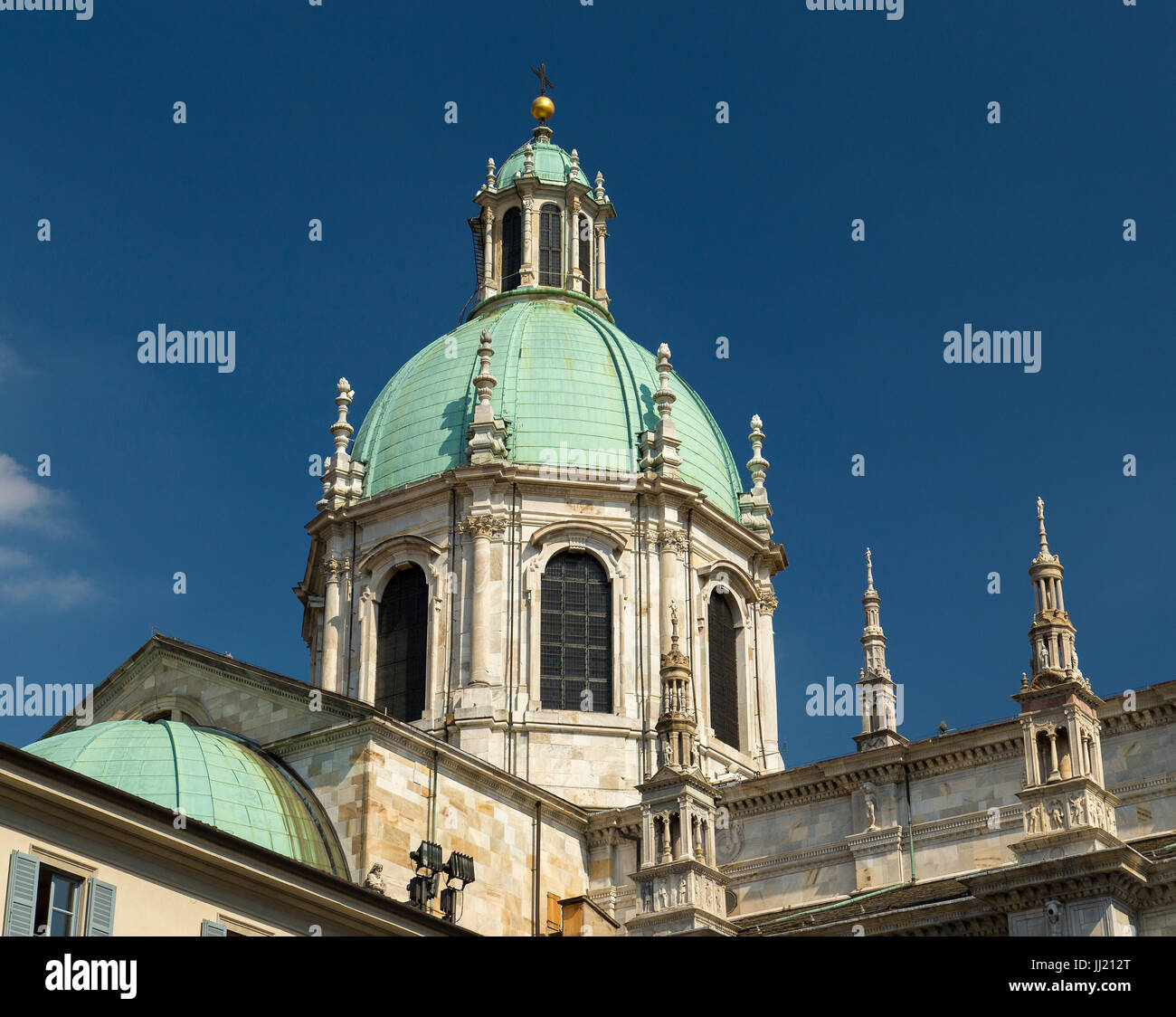 Como Cathedral in the city of Como, Italian Lakes Stock Photo - Alamy