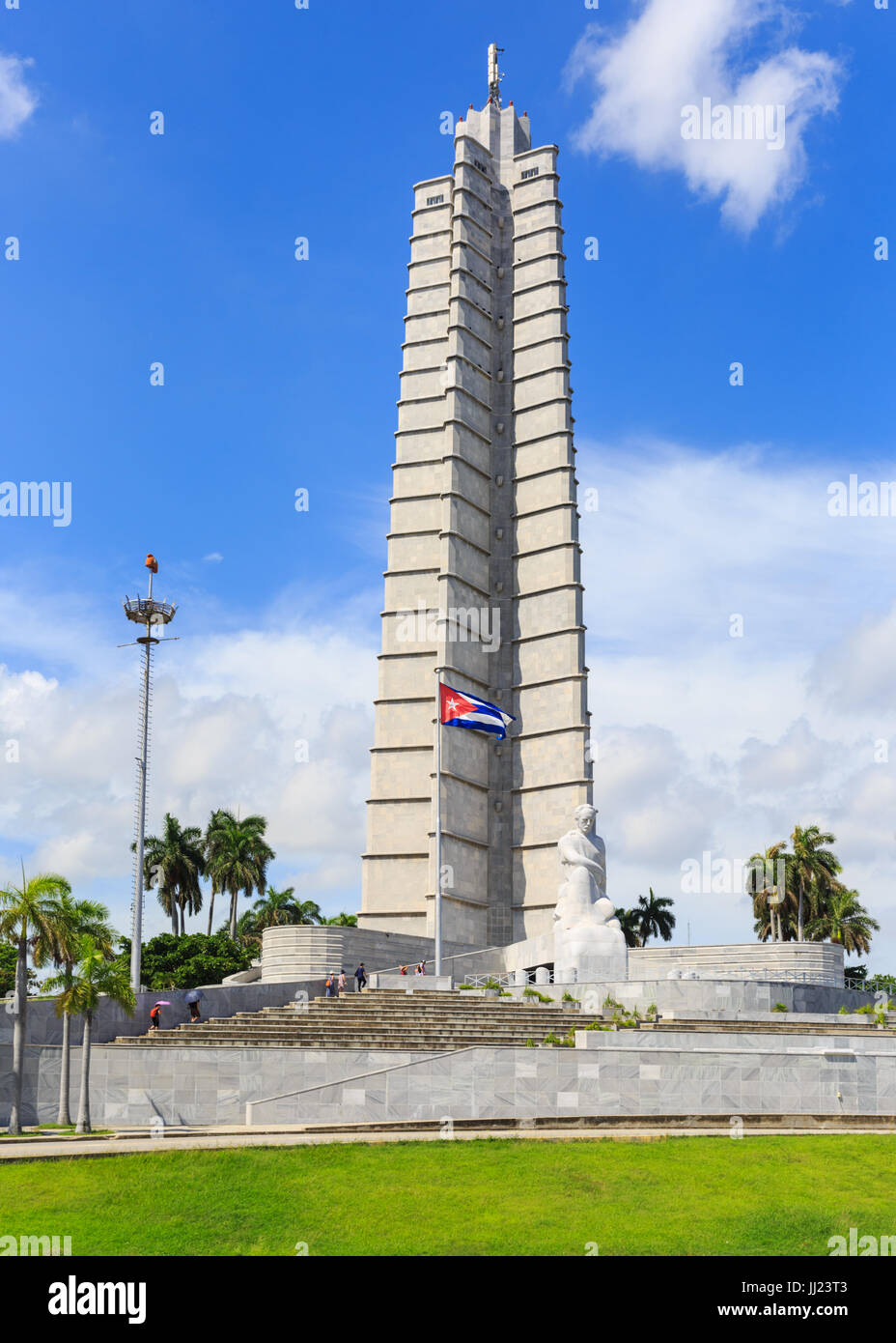 Jose Marti Memorial, landmark on La Plaza de la Revolucion, Revolution ...