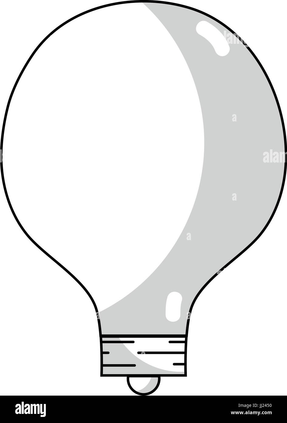 line energy bulb to illuminate places Stock Vector Image & Art - Alamy