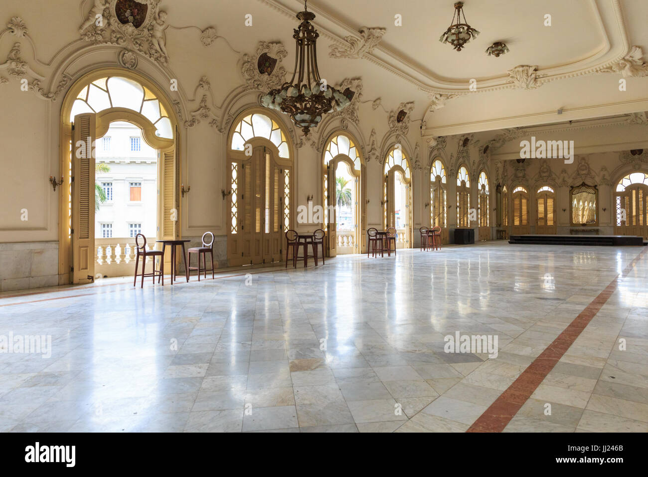 The Gran Teatro de La Habana Alicia Alonso, Interior hall and ballroom ...
