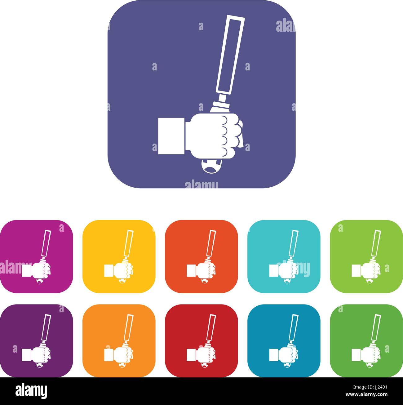 Green woodworker Stock Vector Images - Alamy