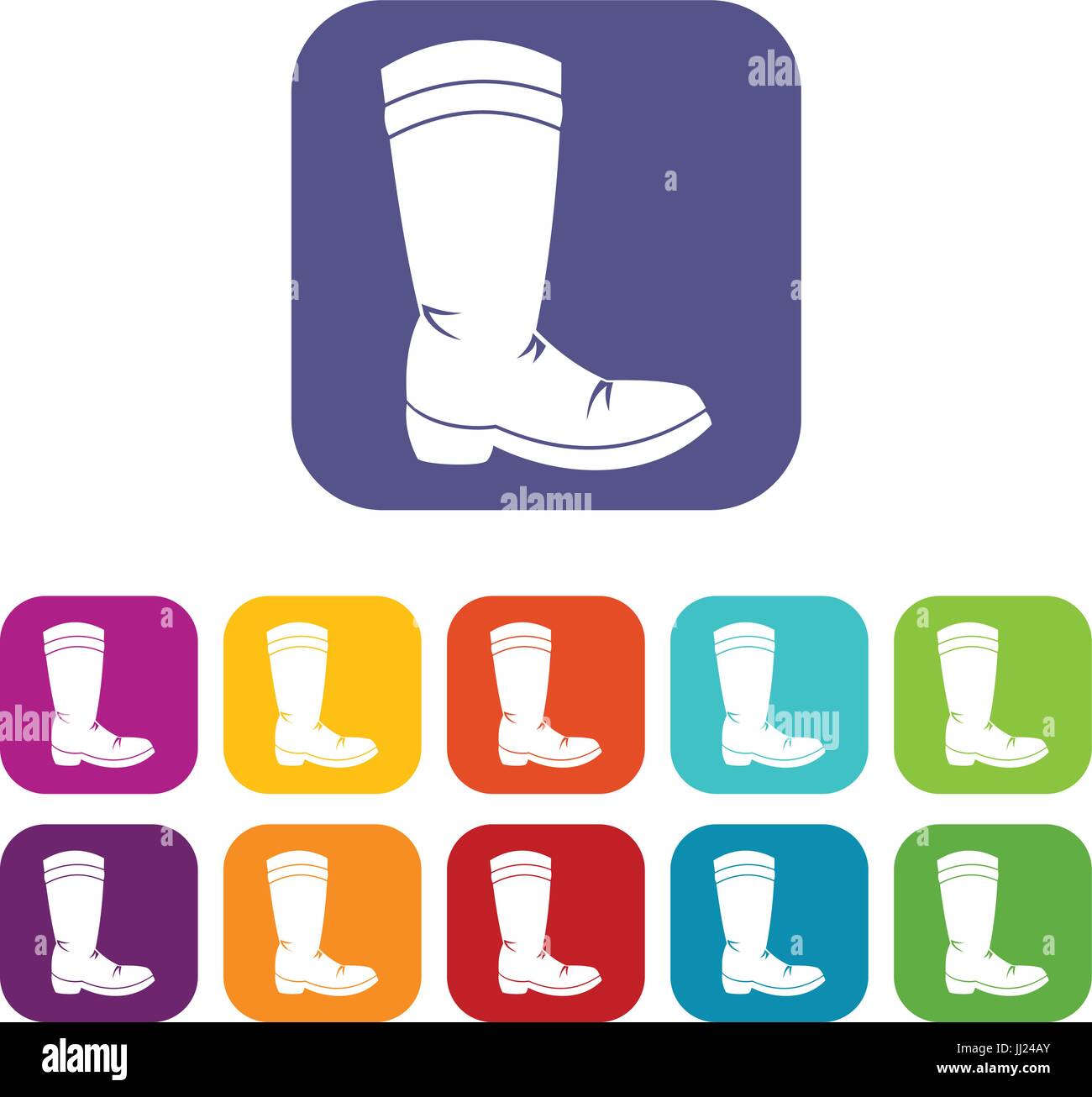 Cowboy legs male Stock Vector Images - Alamy