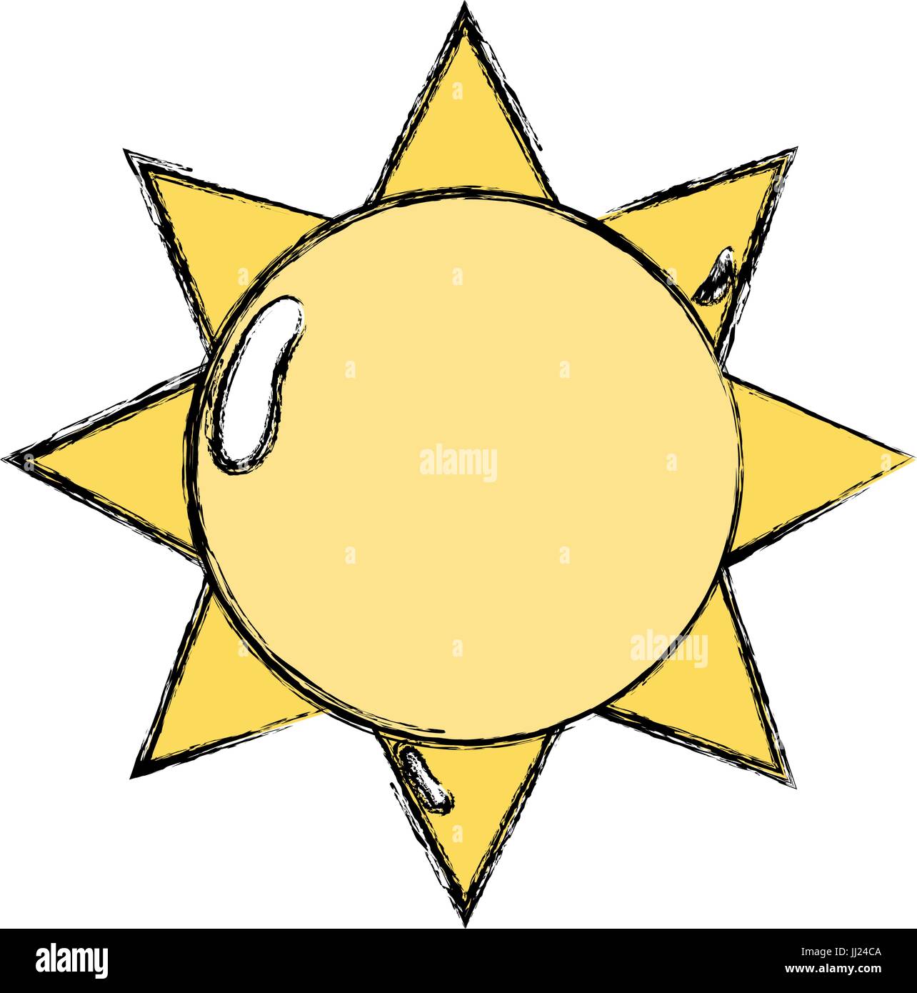 natural sun and normal weather icon Stock Vector Image & Art - Alamy