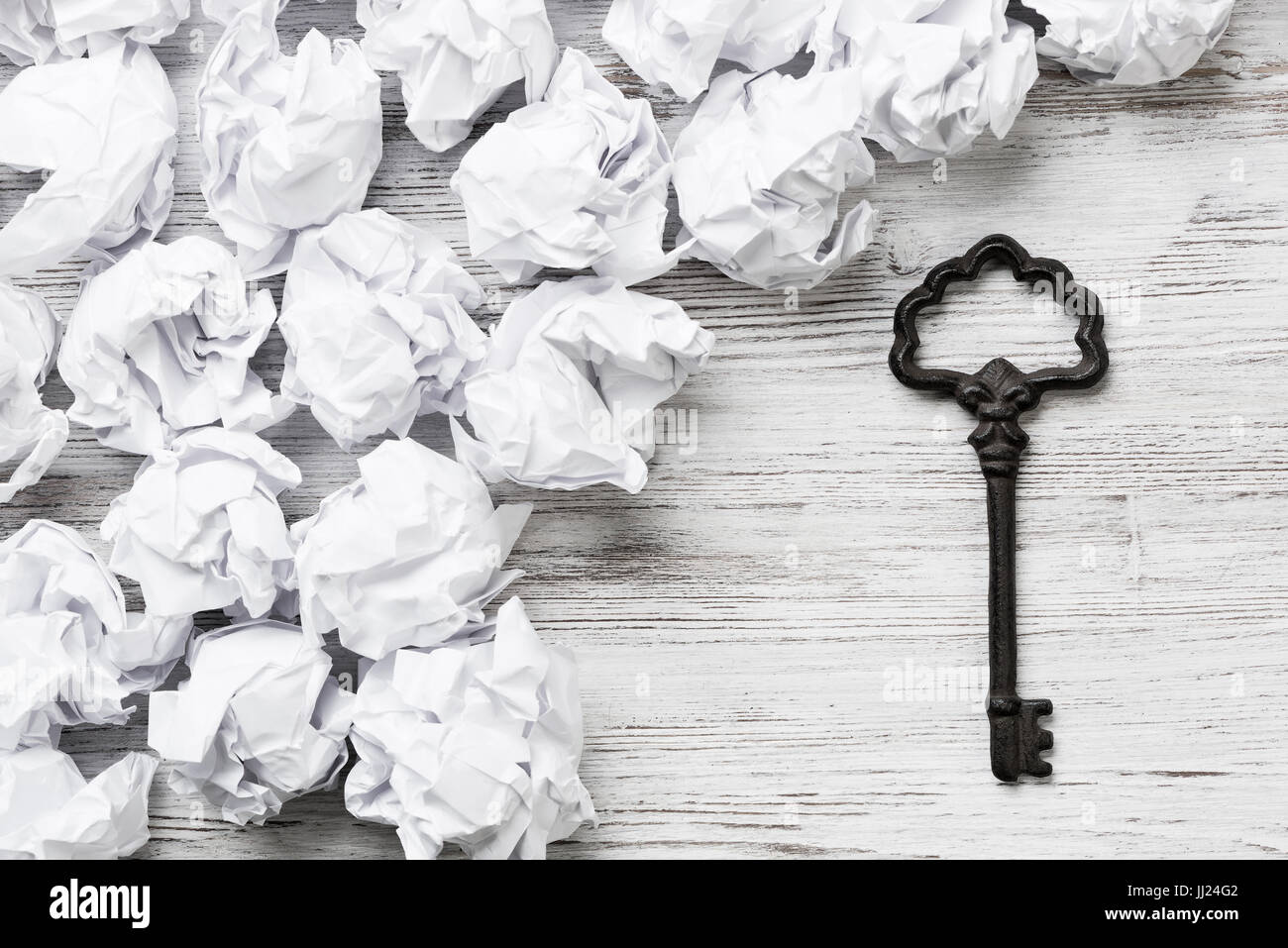 Finding key to success Stock Photo - Alamy