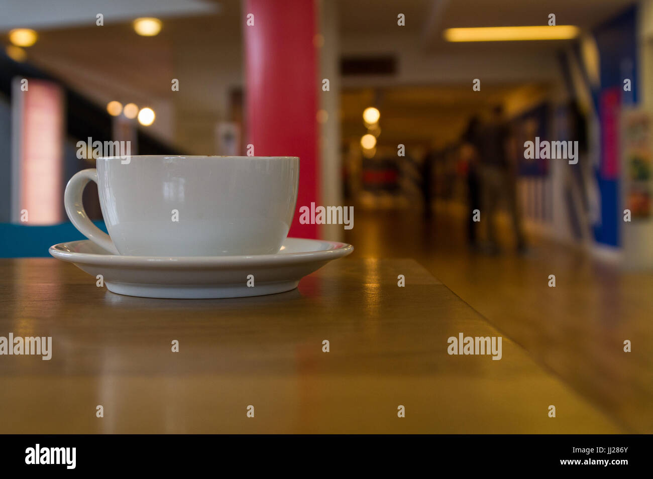 A Coffee cup at the Art Gallery Stock Photo - Alamy