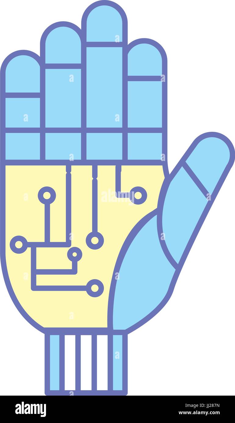 Futuristic electronic circuits Stock Vector Images - Alamy