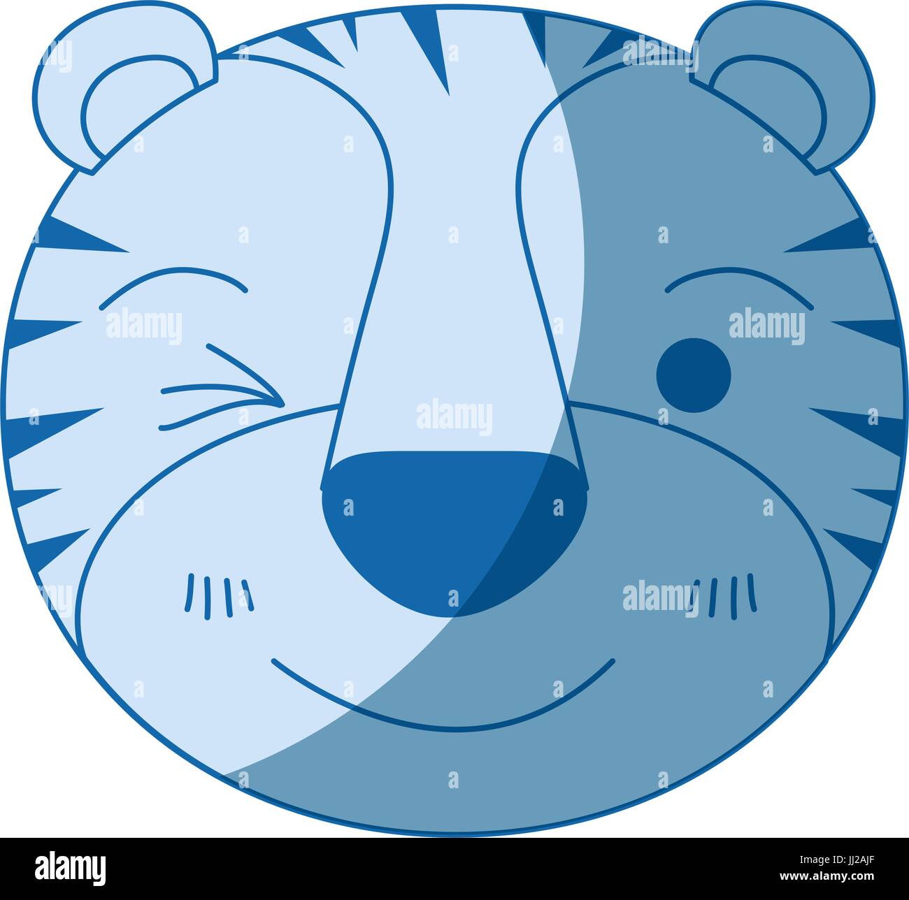 Tiger eyebrows hi-res stock photography and images - Alamy