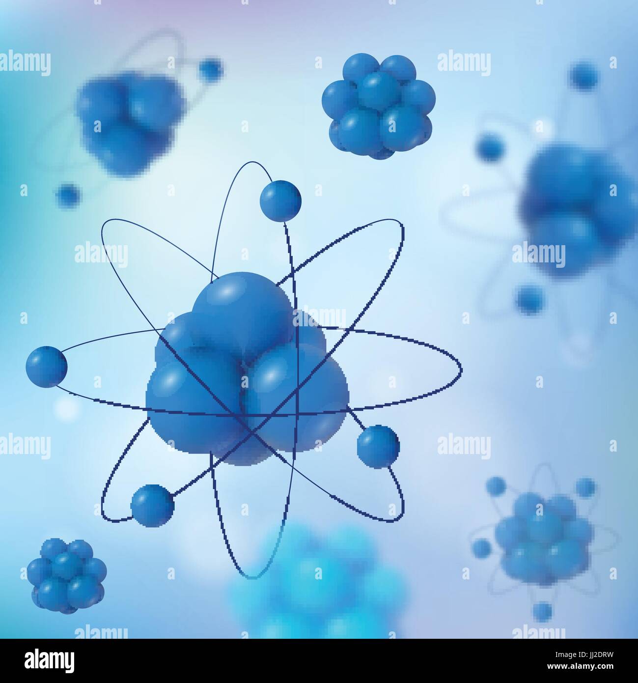 3d Abstract Scientific Background Stock Vector Image And Art Alamy