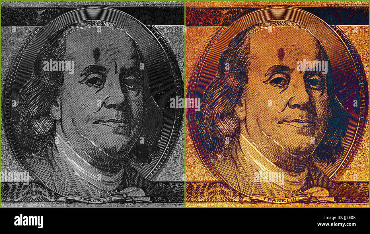 Portrait of U.S. president Benjamin Franklin Stock Photo - Alamy Portrait of U.S. president Benjamin Franklin Stock Photo - Alamy