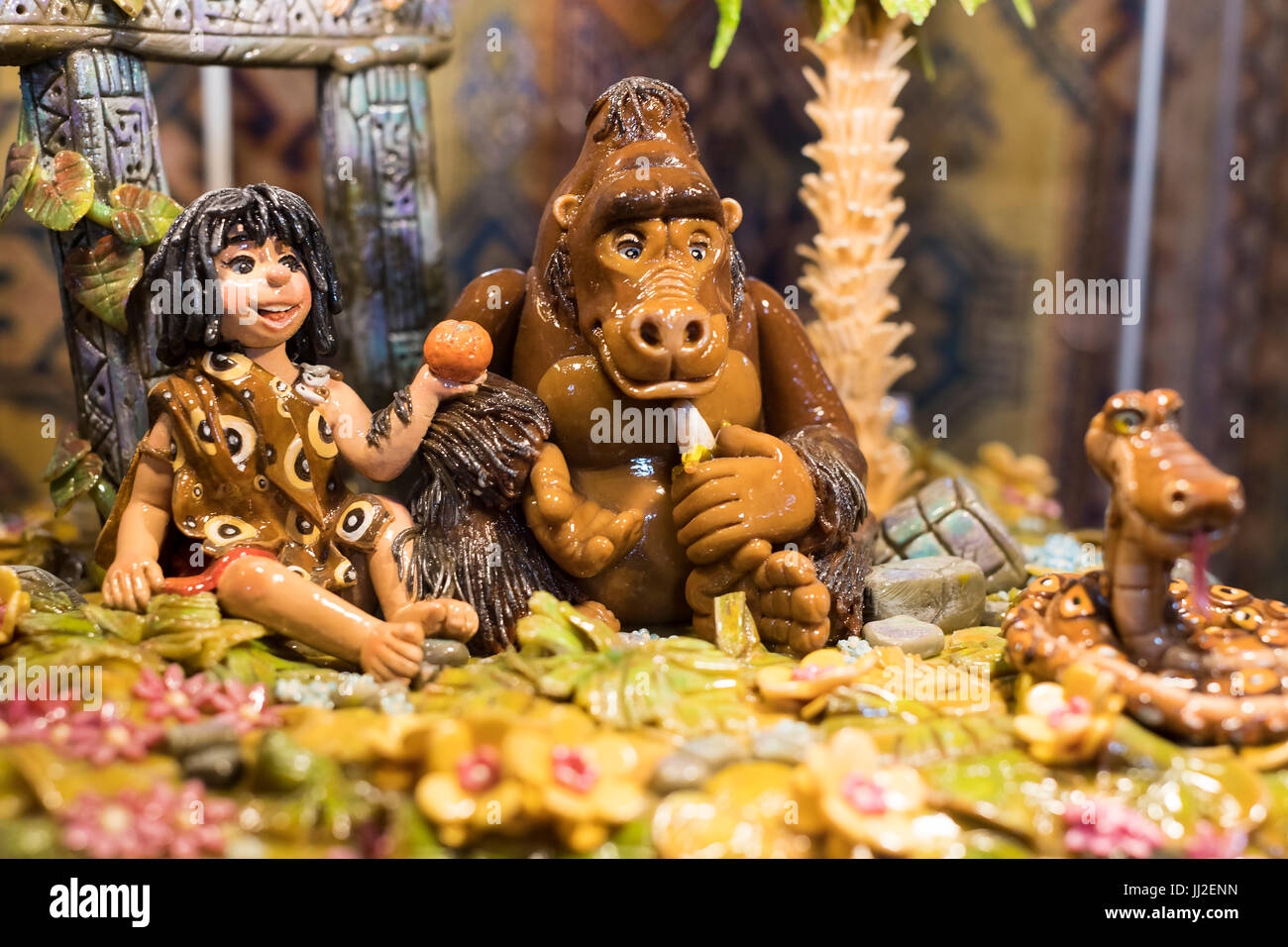 BUDAPEST, HUNGARY. 23 JUNE, 2017: The Marzipan Museum in the City of ...