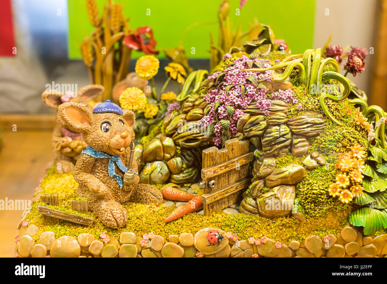 BUDAPEST, HUNGARY. 23 JUNE, 2017: The Marzipan Museum in the City of ...