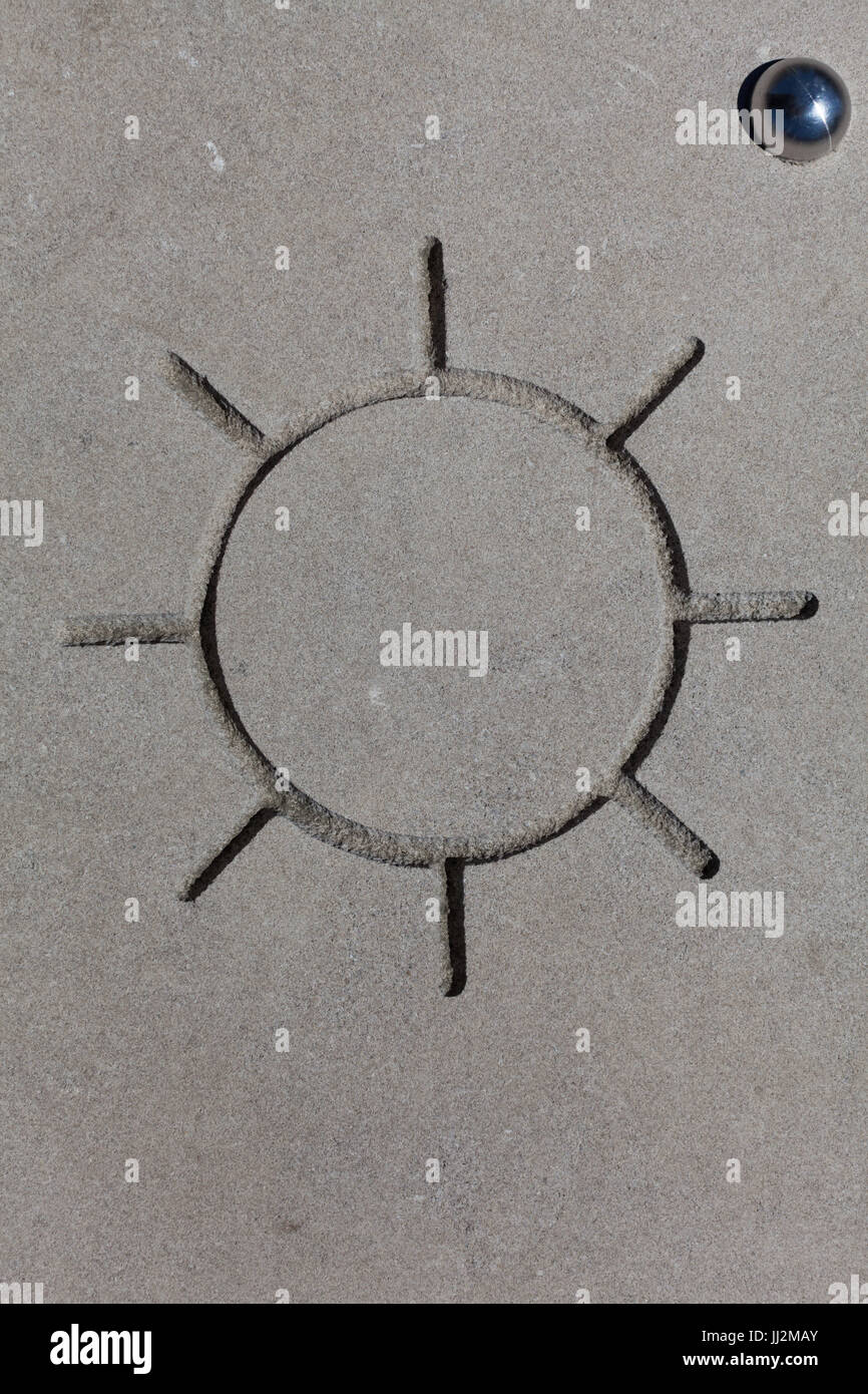 Sun etching hi-res stock photography and images - Alamy