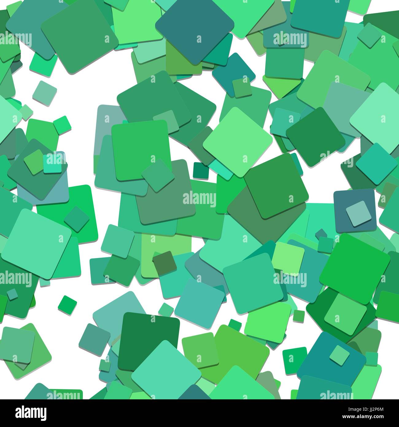 Repeating square pattern background - vector graphic design from rotated green squares Stock ...