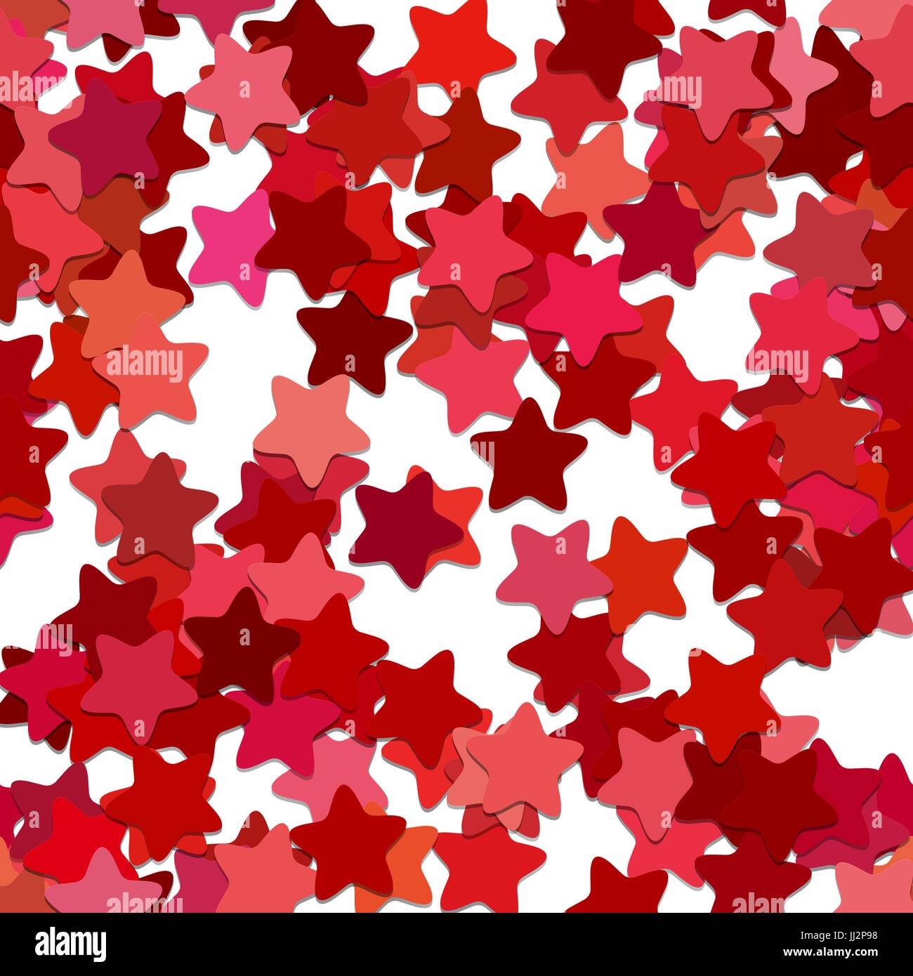 Repeating star pattern background - vector design from rounded ...