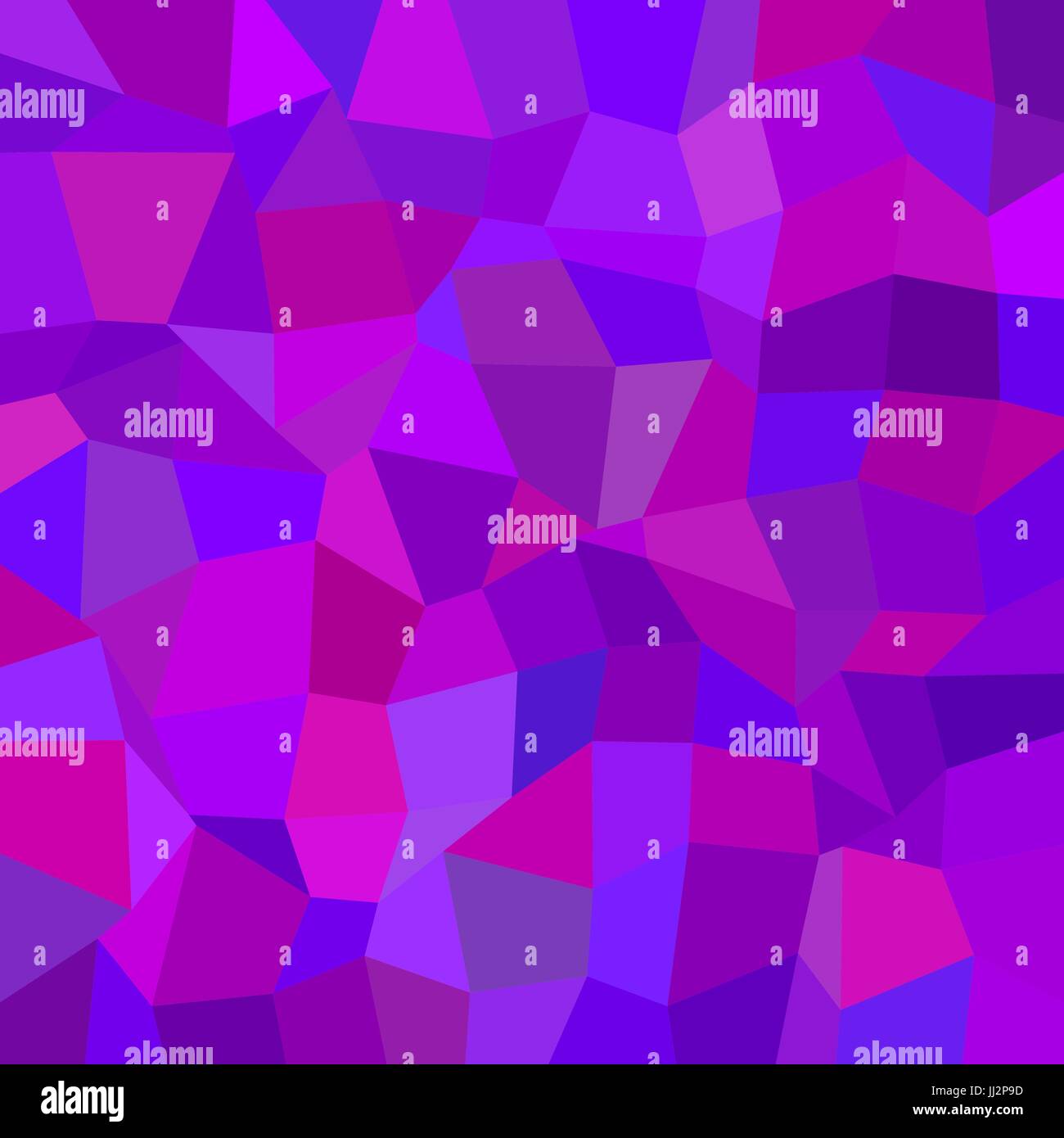 Purple abstract irregular polygon mosaic background - polygonal vector ...