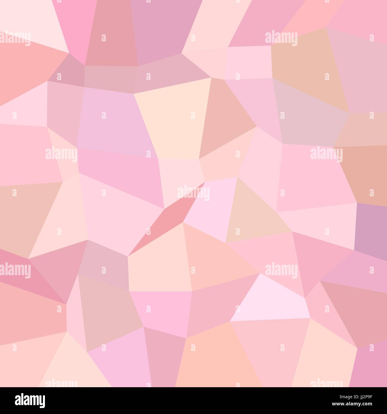 Light pink polygon mosaic pattern background - polygonal vector design ...