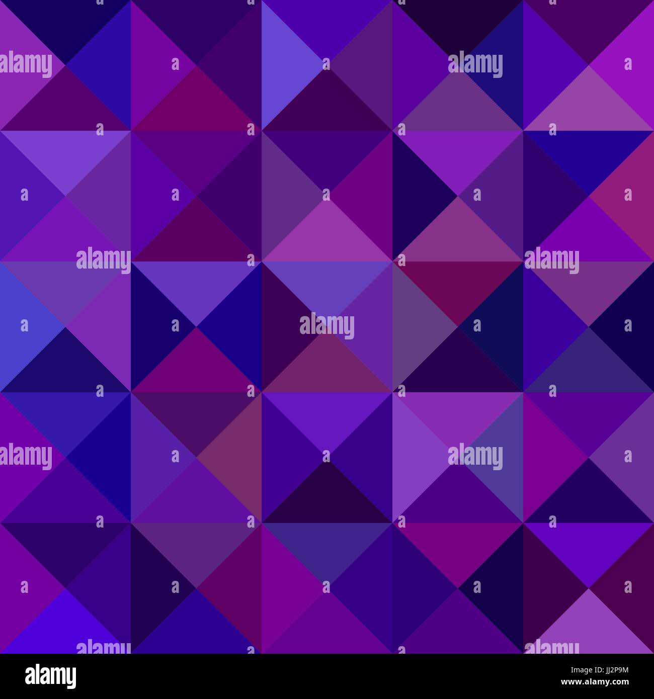 Dark Purple Abstract Triangle Mosaic Pattern Background Vector Graphic From Triangles Stock