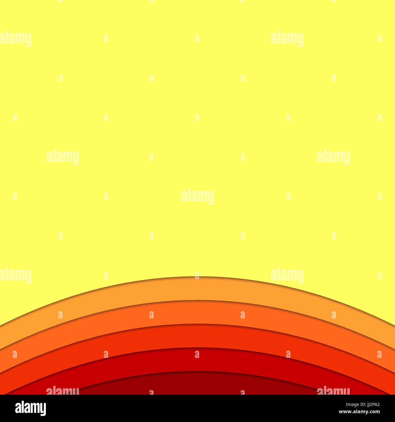 Background template from curves - vector design with shadow effect ...