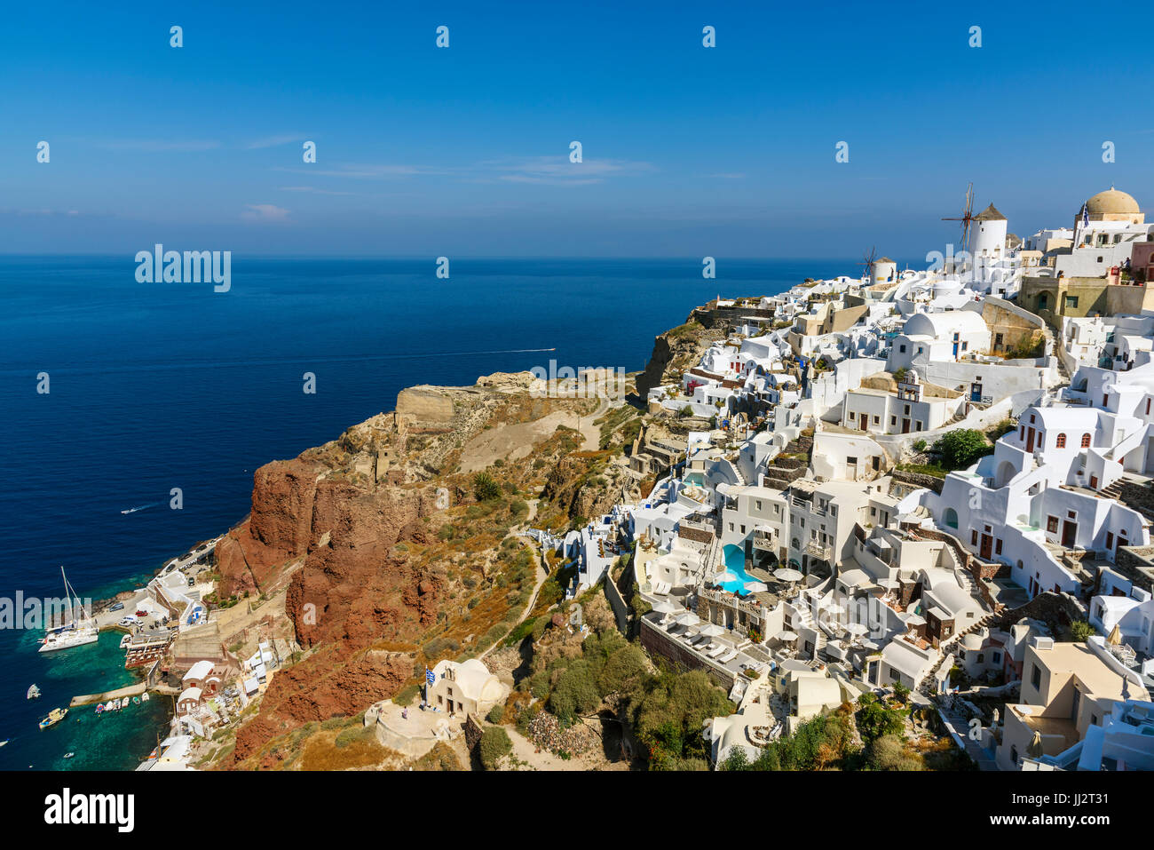 Oia greece skyline hi-res stock photography and images - Alamy