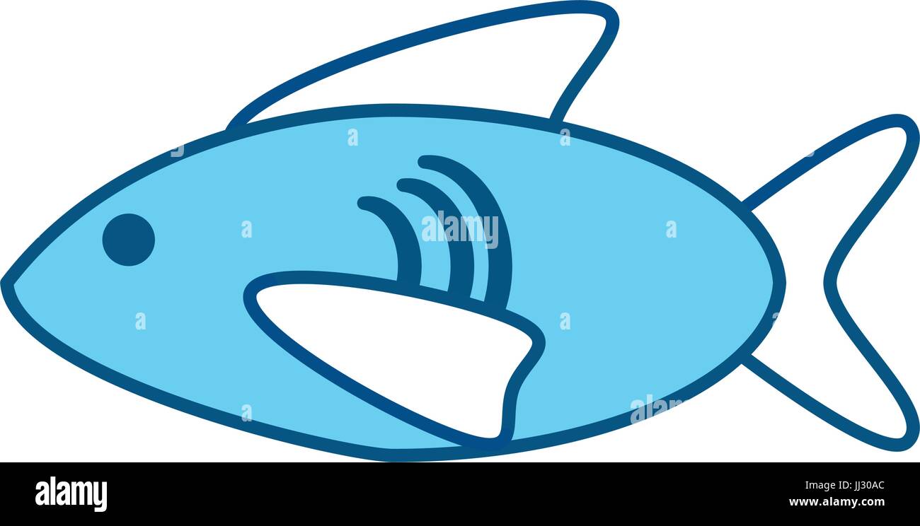 Fish cartoon isolated Stock Vector Image & Art - Alamy