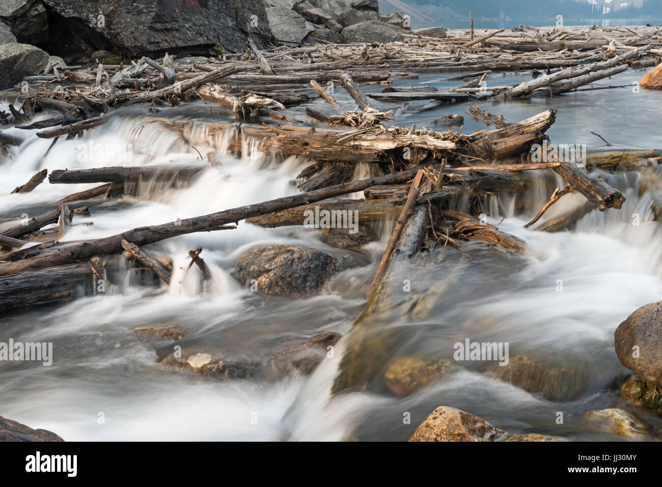 Log jam hi-res stock photography and images - Alamy