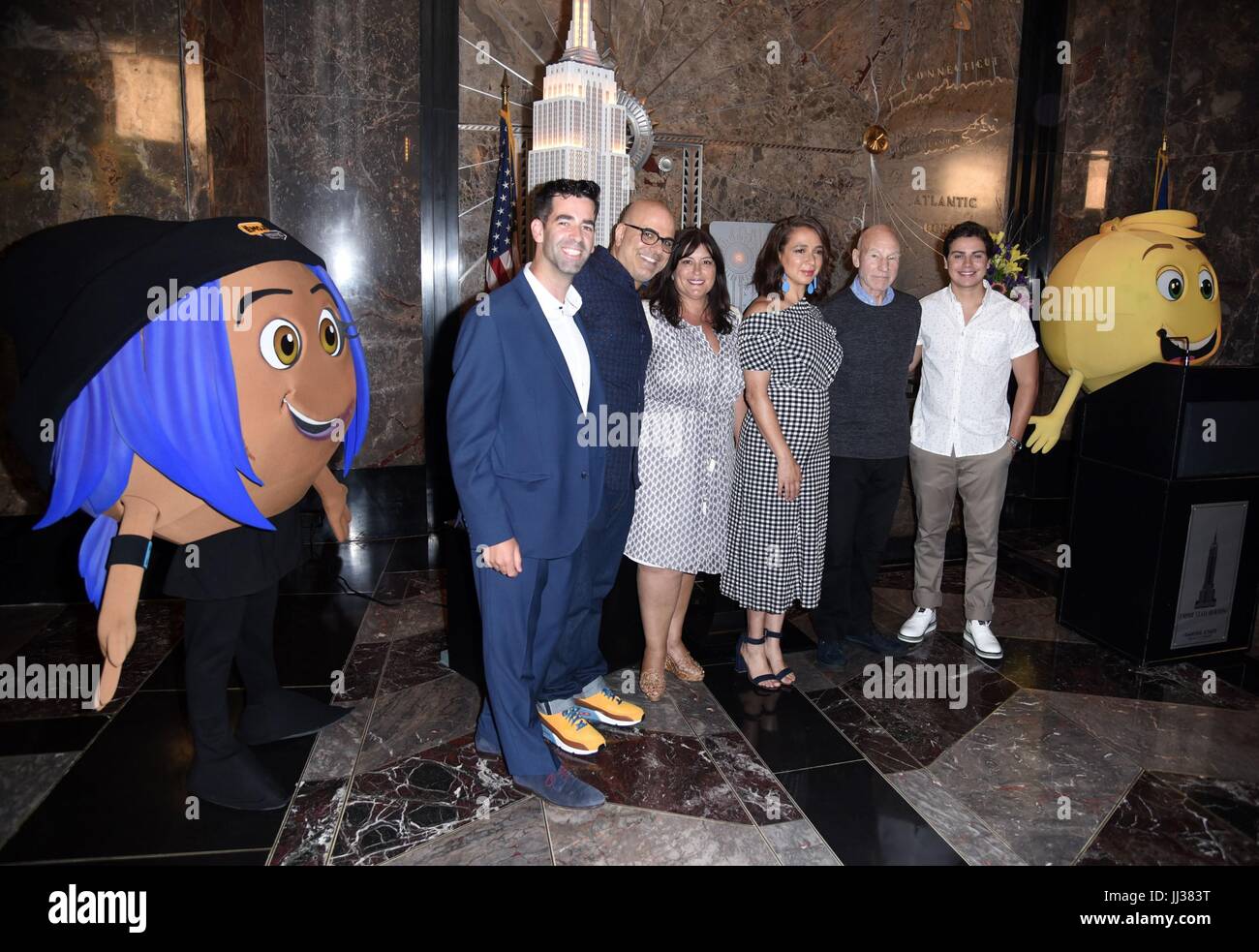 New York, NY, USA. 17th July, 2017. Jeremy Burge, Tony Leondis ...
