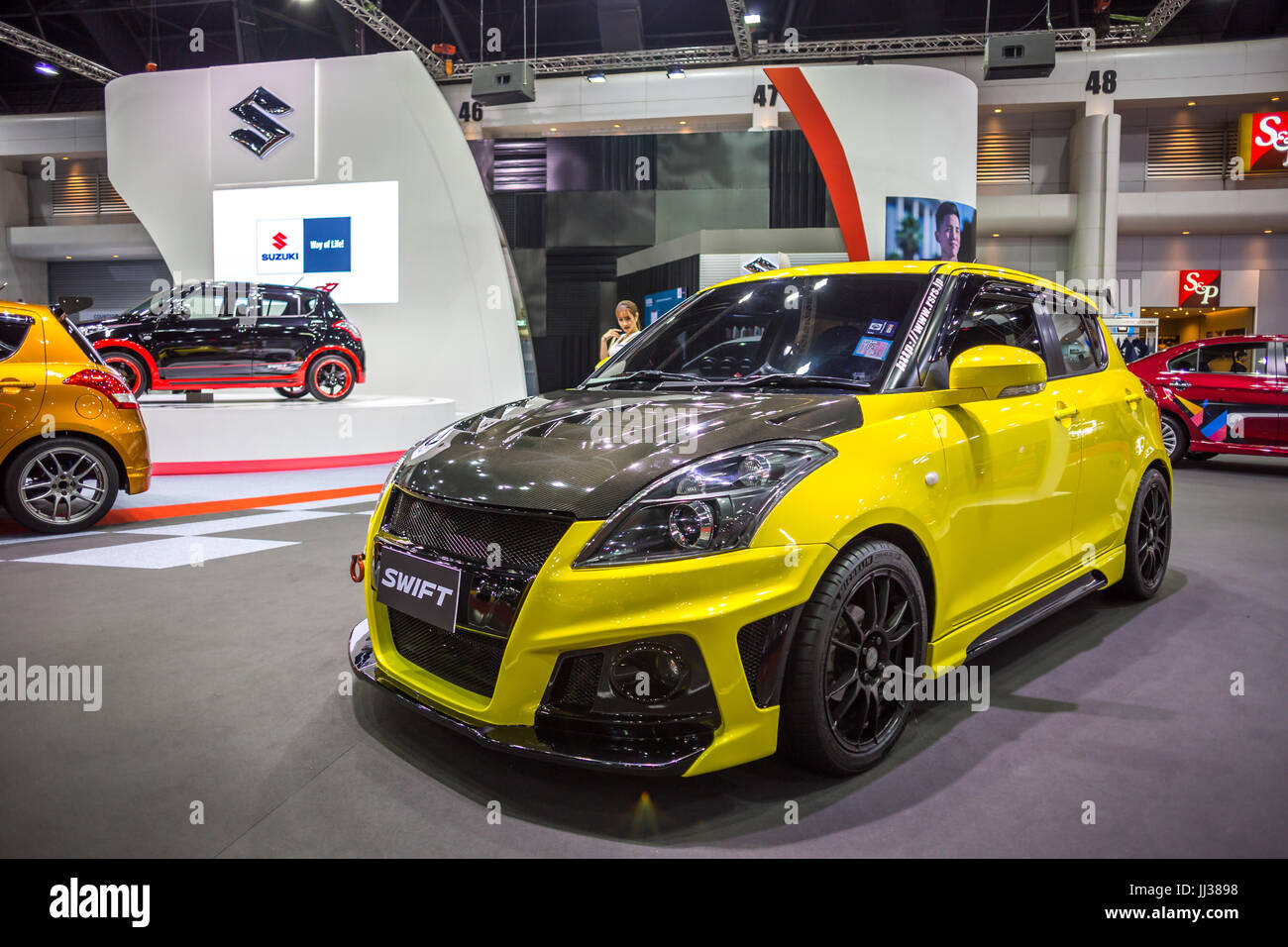 BANGKOK - JULY 5 : Modified car show show at Bangkok International Auto ...