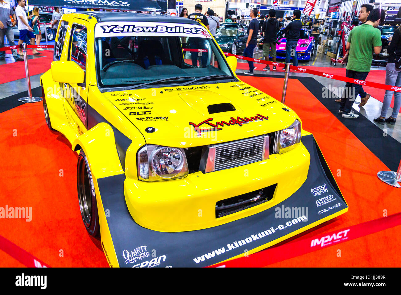 BANGKOK - JULY 5 : Modified car show show at Bangkok International Auto ...