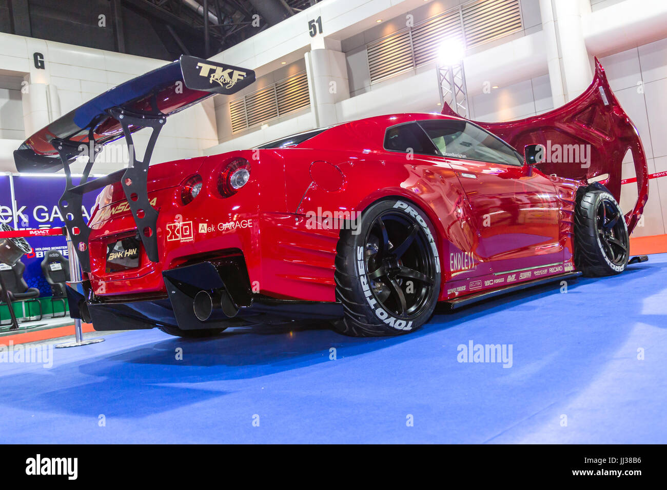 BANGKOK - JULY 5 : Modified car show show at Bangkok International Auto ...