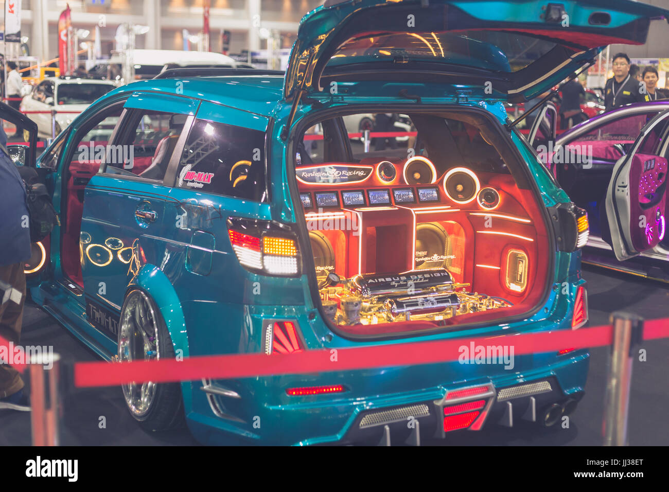 BANGKOK - JULY 5 : Modified car show show at Bangkok International Auto ...