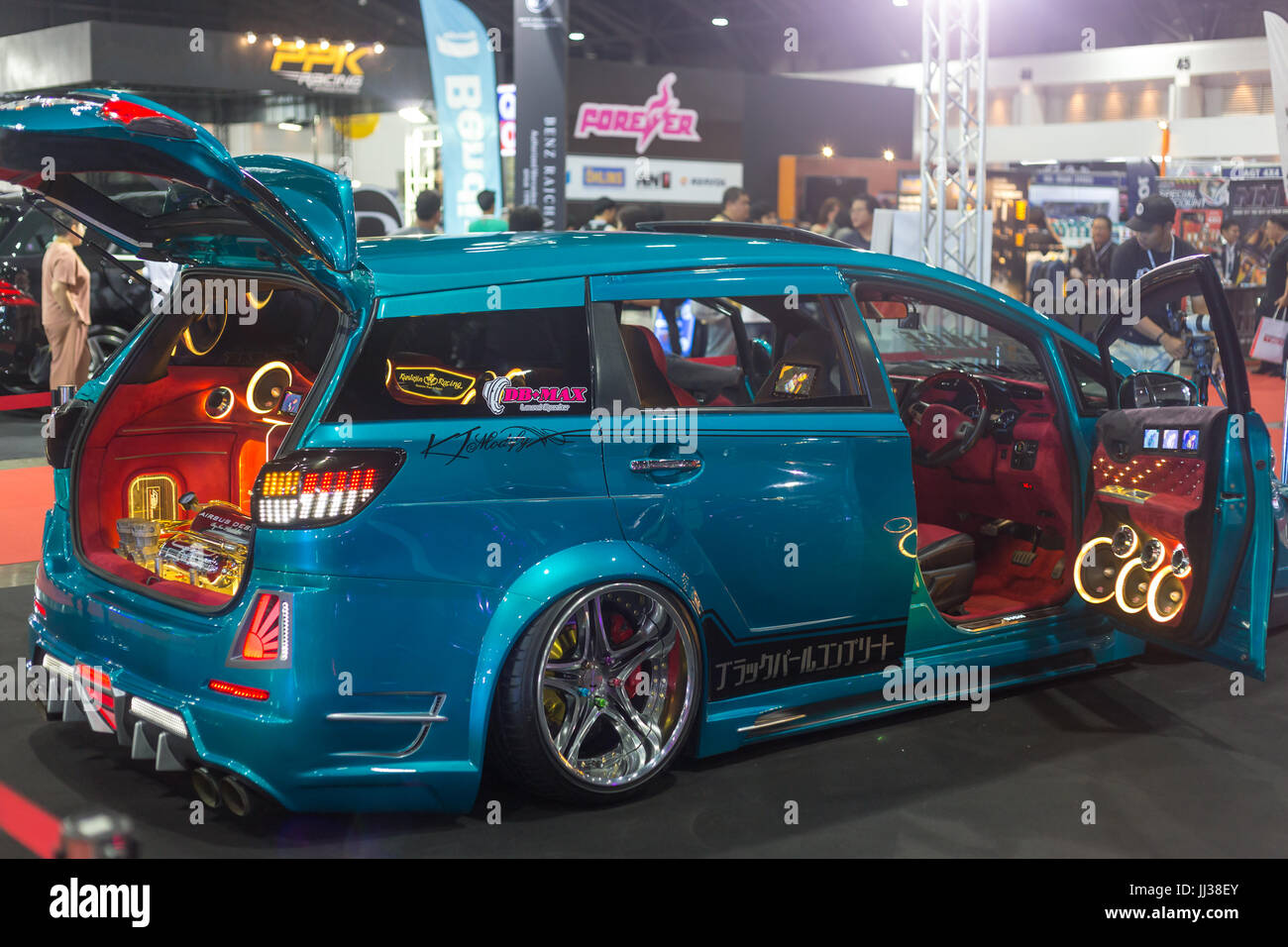 BANGKOK - JULY 5 : Modified car show show at Bangkok International Auto ...