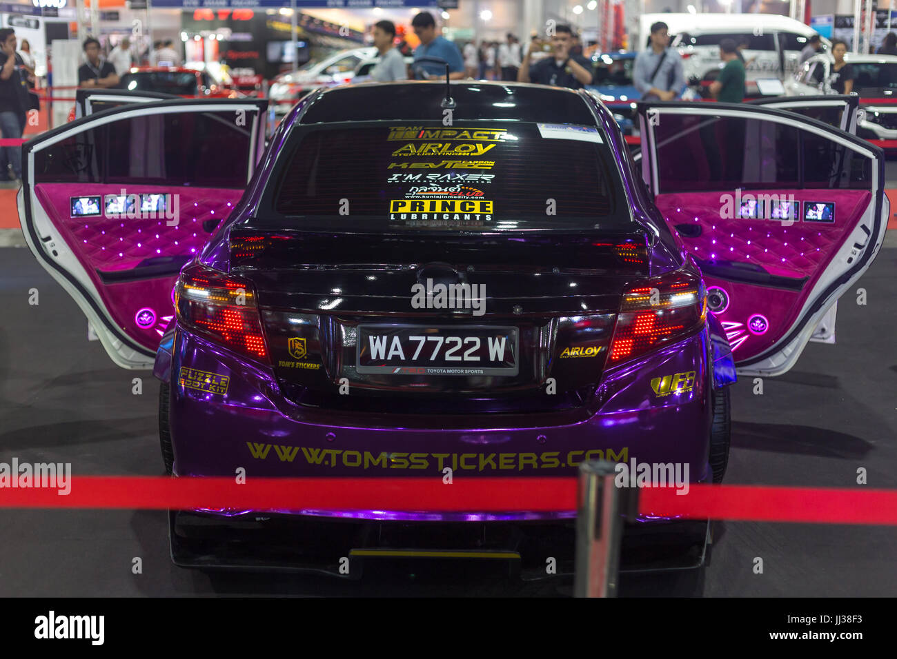 BANGKOK - JULY 5 : Modified car show show at Bangkok International Auto ...