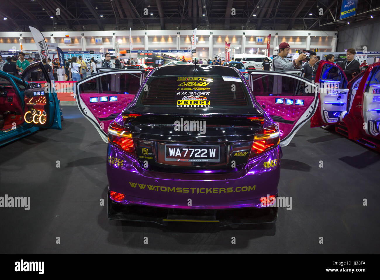 BANGKOK - JULY 5 : Modified car show show at Bangkok International Auto ...