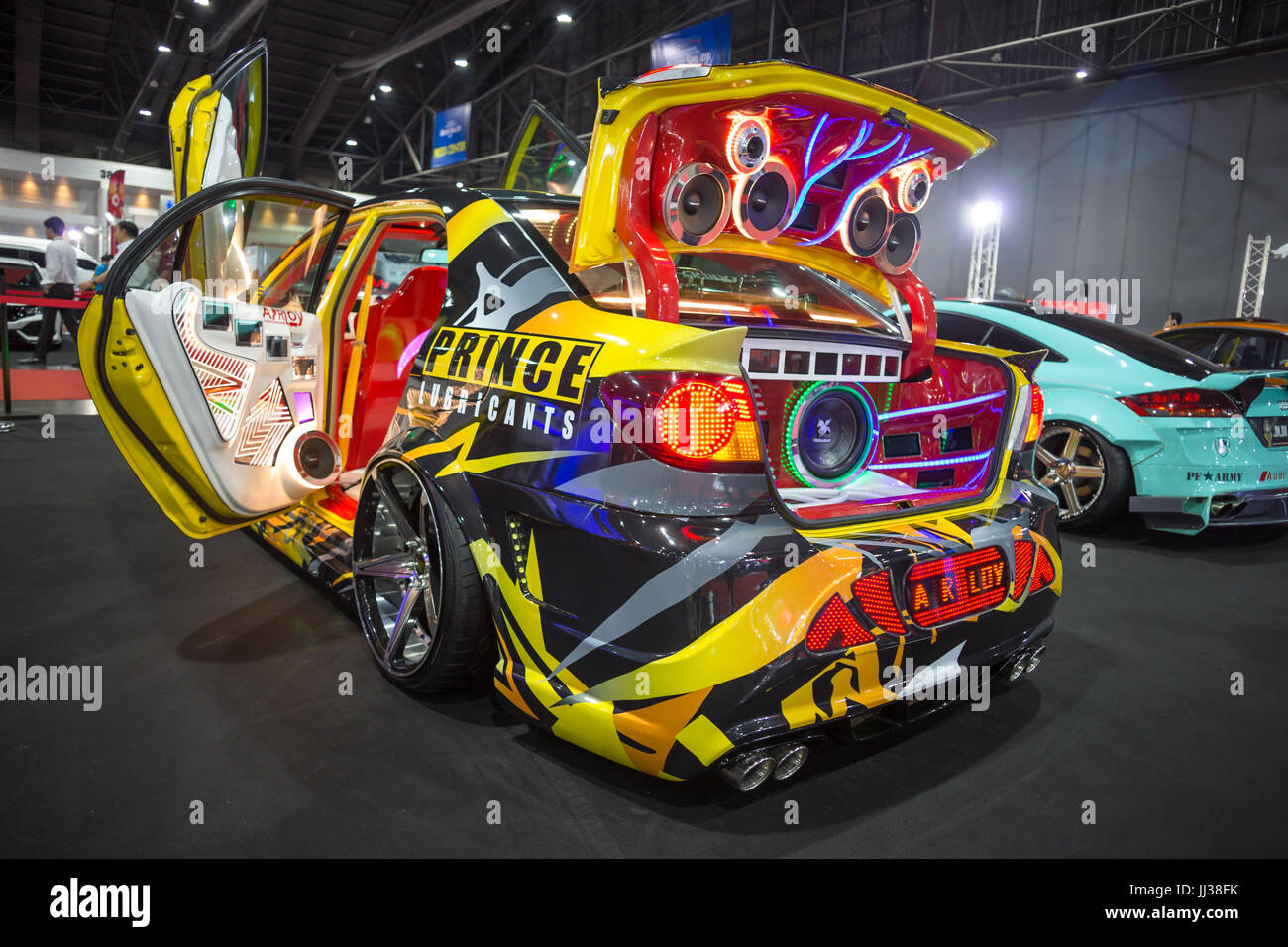 BANGKOK - JULY 5 : Modified car show show at Bangkok International Auto ...