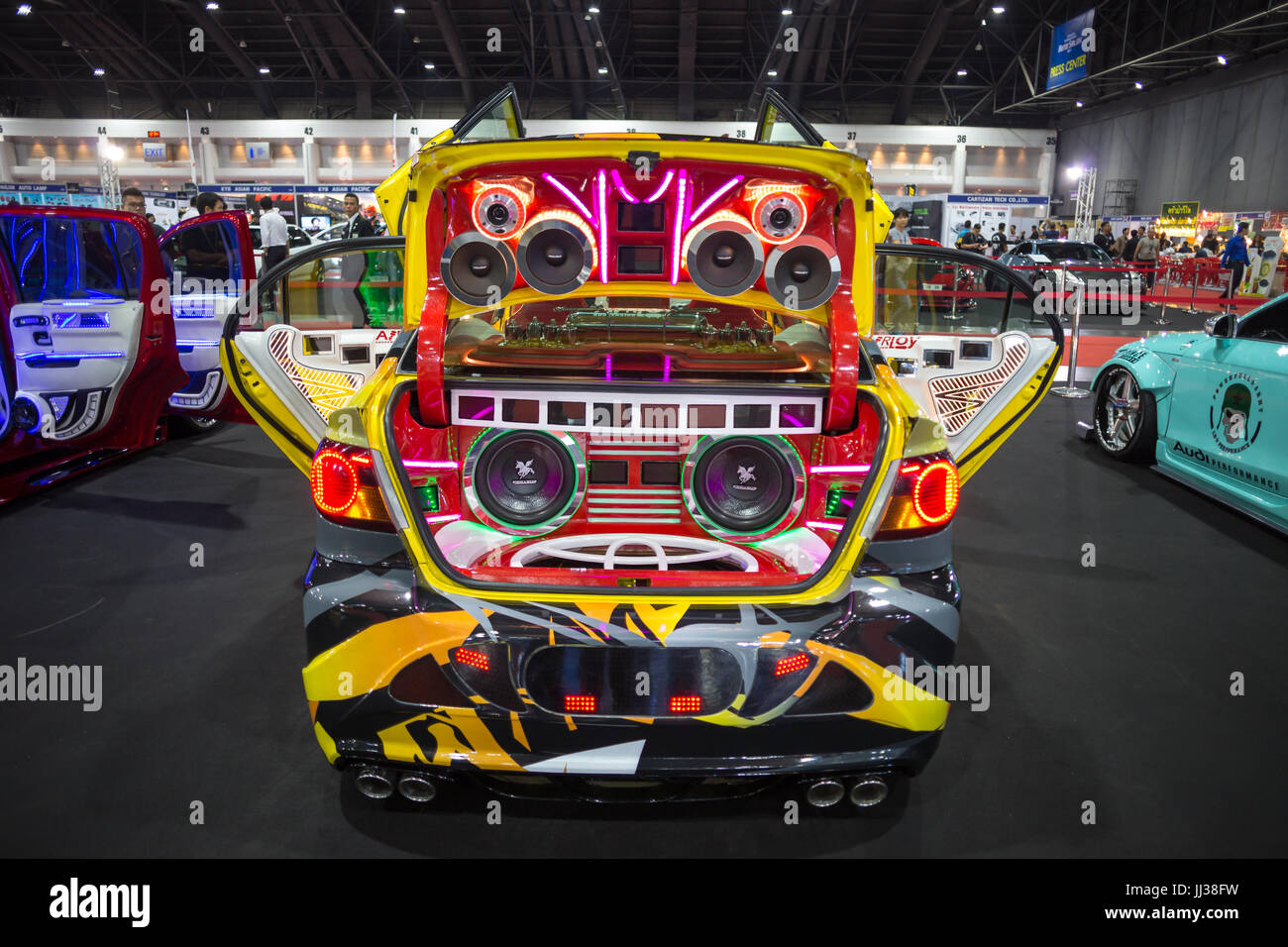 BANGKOK - JULY 5 : Modified car show show at Bangkok International Auto ...