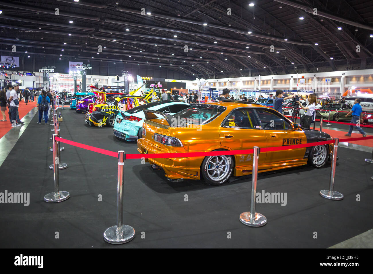 BANGKOK - JULY 5 : Modified car show show at Bangkok International Auto ...